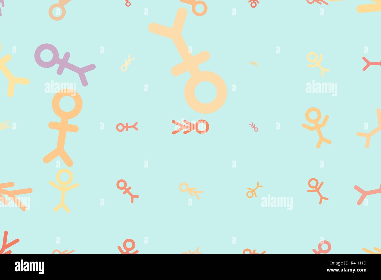 Background or backdrop, sign of people or human hand drawn, good for ...