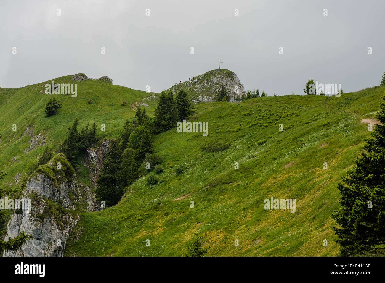 Brauneck gipfelkreuz hi-res stock photography and images - Alamy