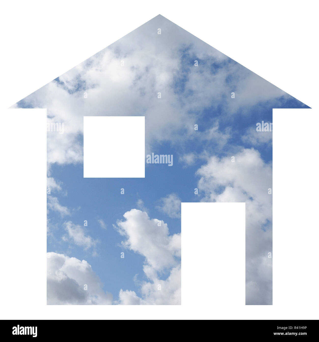 The sky cloud Cut Out Stock Images & Pictures - Alamy