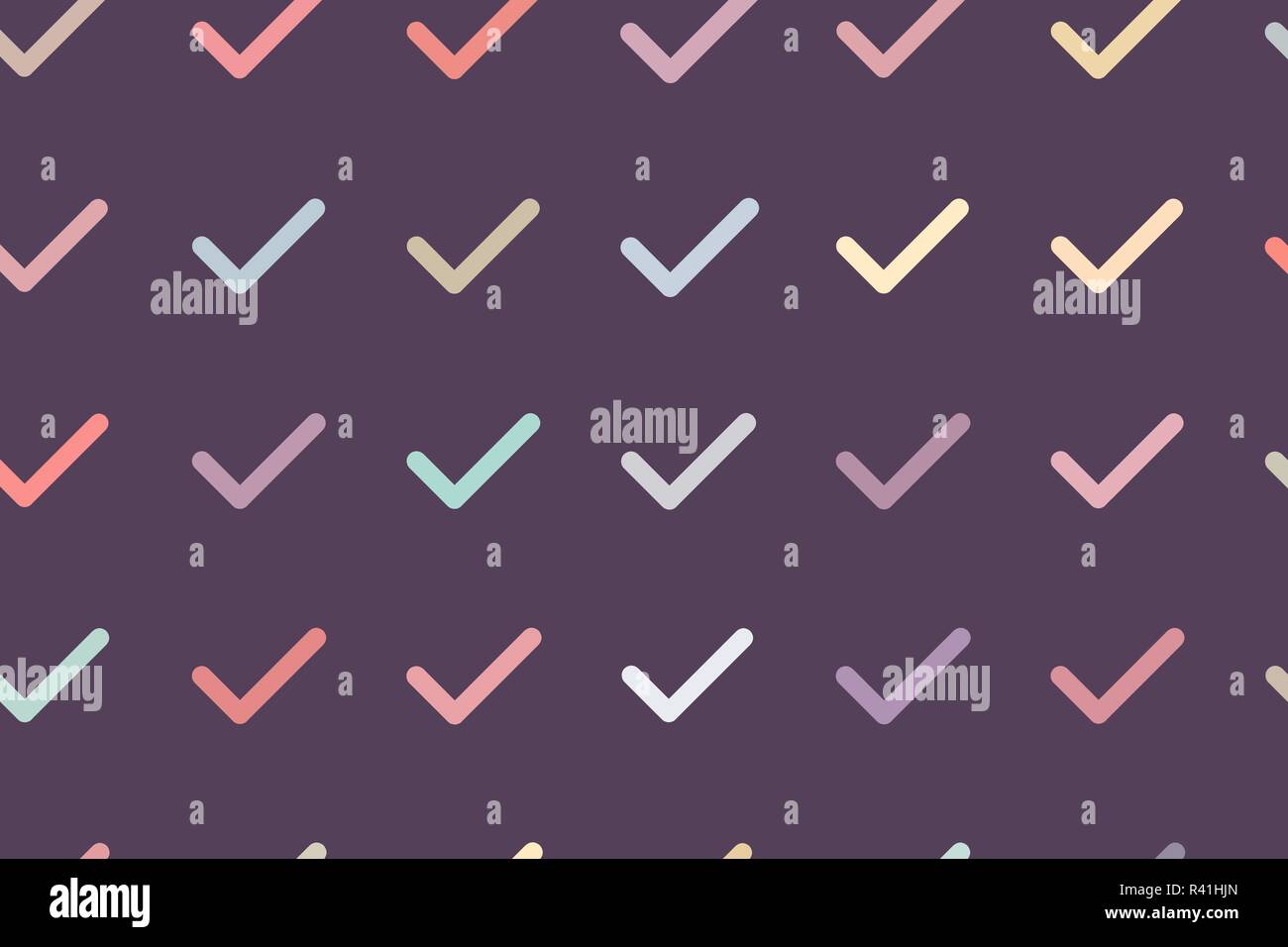 Abstract tick or cross mark, right or wrong sign. Good for web page ...