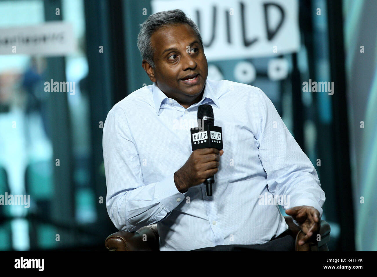 NEW YORK, NY - SEPTEMBER 19: Build presents Salil Shetty discussing the ...
