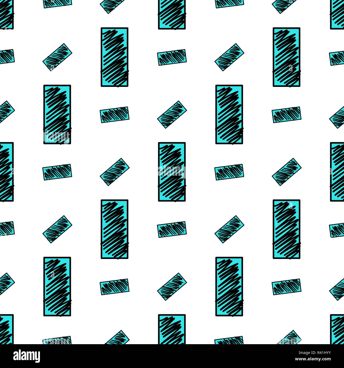 Seamless abstract hand drawn mixed or mutiple shapes, artistic for ...