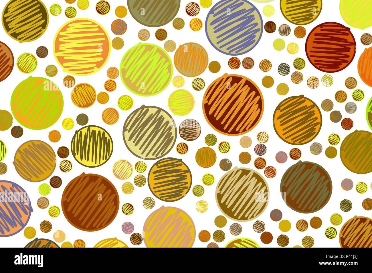 Abstract illustrations of mixed or mutiple shapes, conceptual. Good for ...