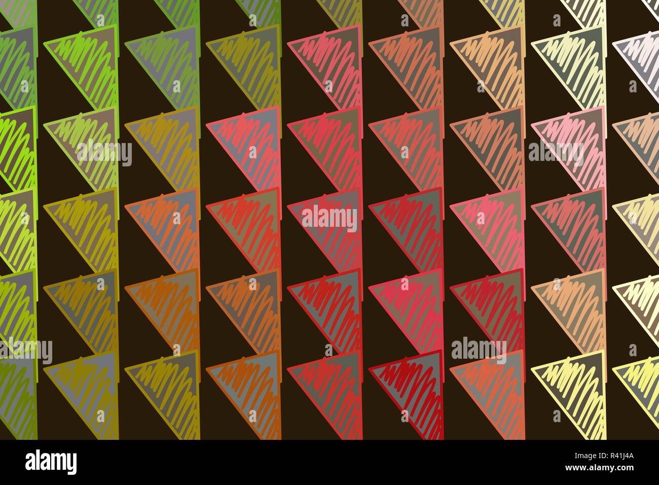 Mixed or mutiple shapes abstract hand drawn background, texture or ...