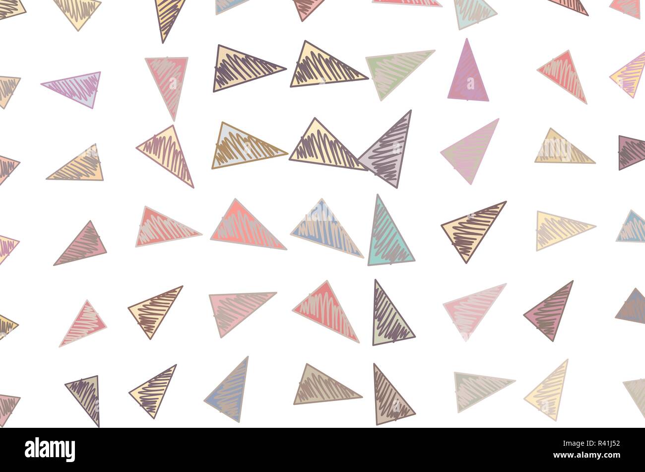 Abstract mixed or mutiple shapes illustrations background. Cartoon ...