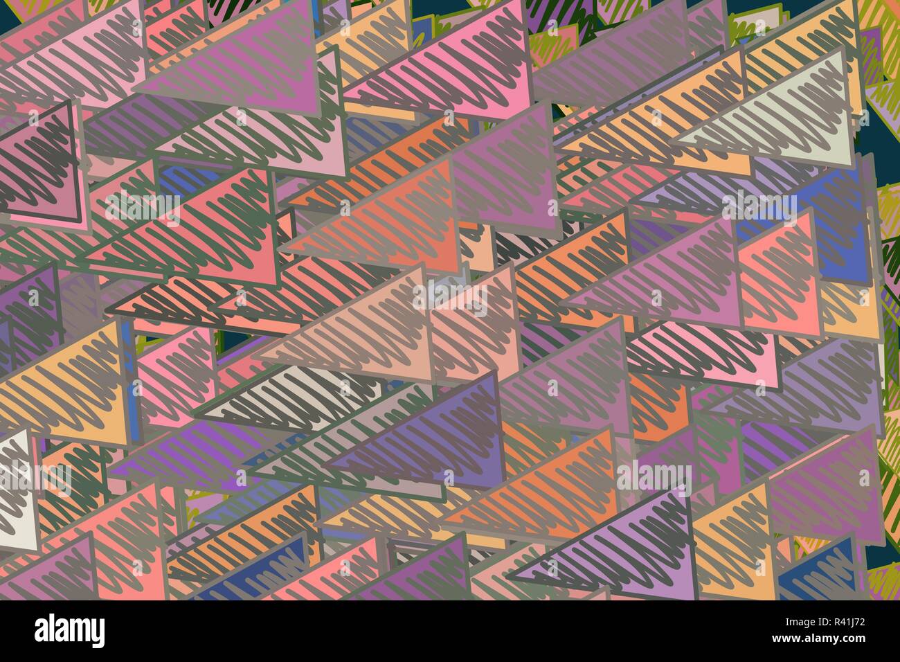 Texture background hand drawn. Abstract mixed or mutiple shapes, good ...
