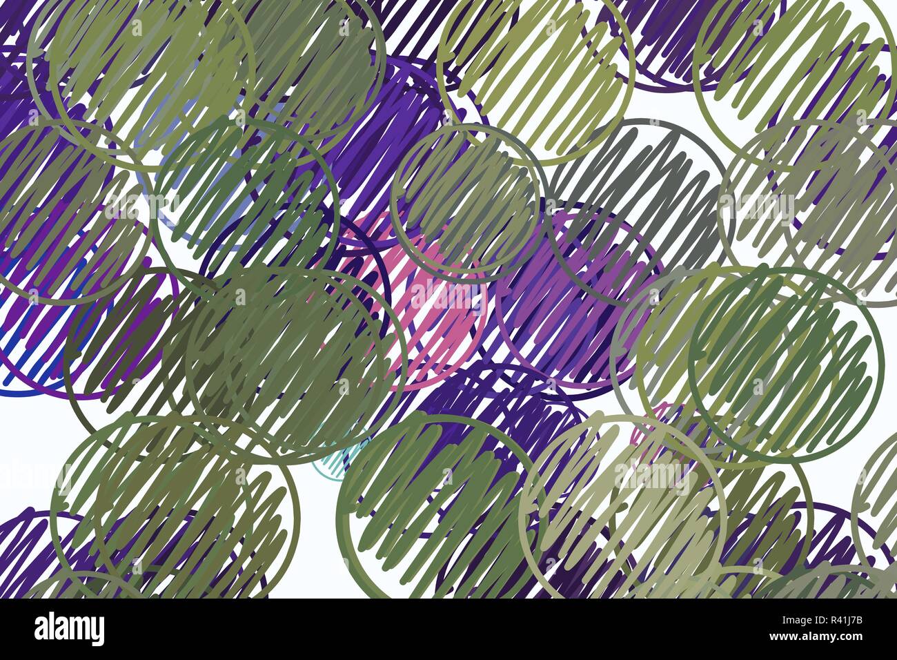 Artistic mixed or mutiple shapes hand drawn background abstract ...