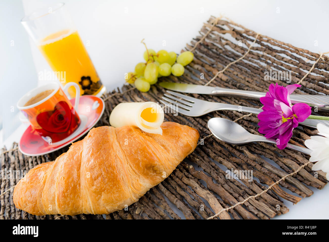 breakfast is served Stock Photo - Alamy