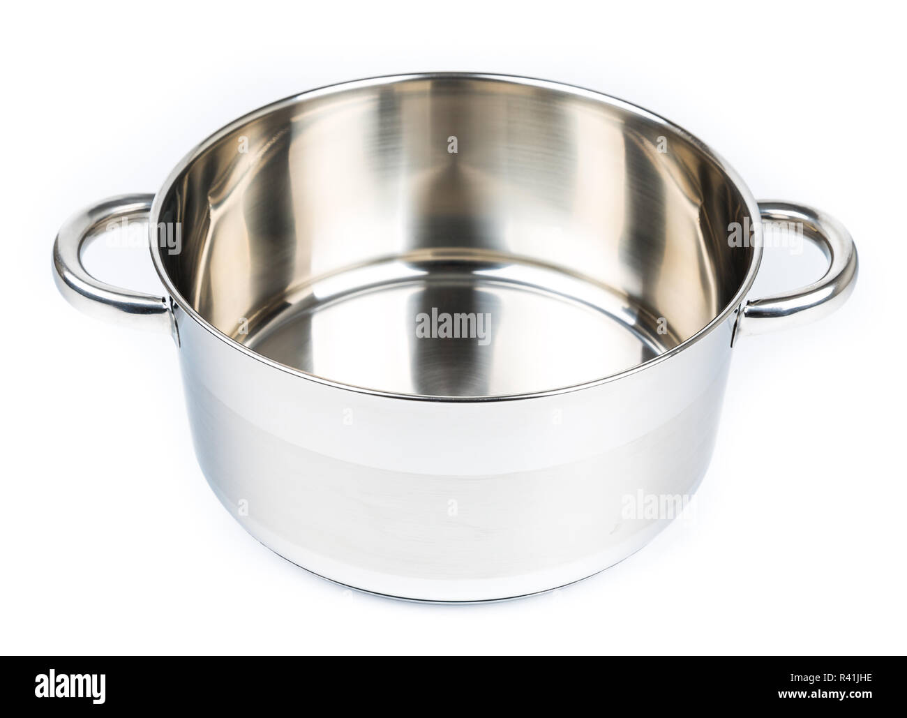 Metal stock pot Stock Photo - Alamy