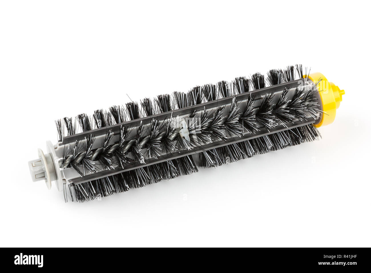 Brush for robot vacuum cleaner isolated Stock Photo - Alamy