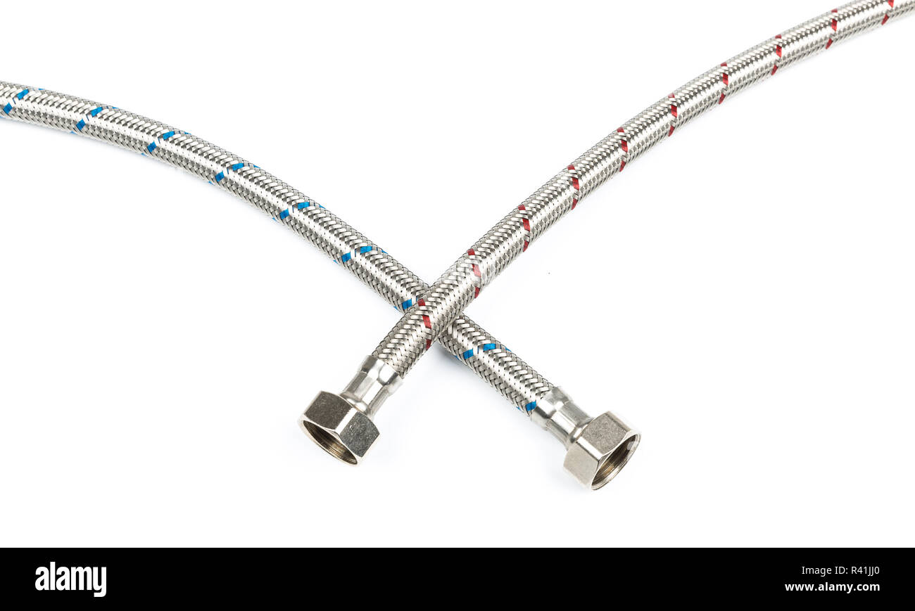 Water pipe flexible connection Stock Photo - Alamy