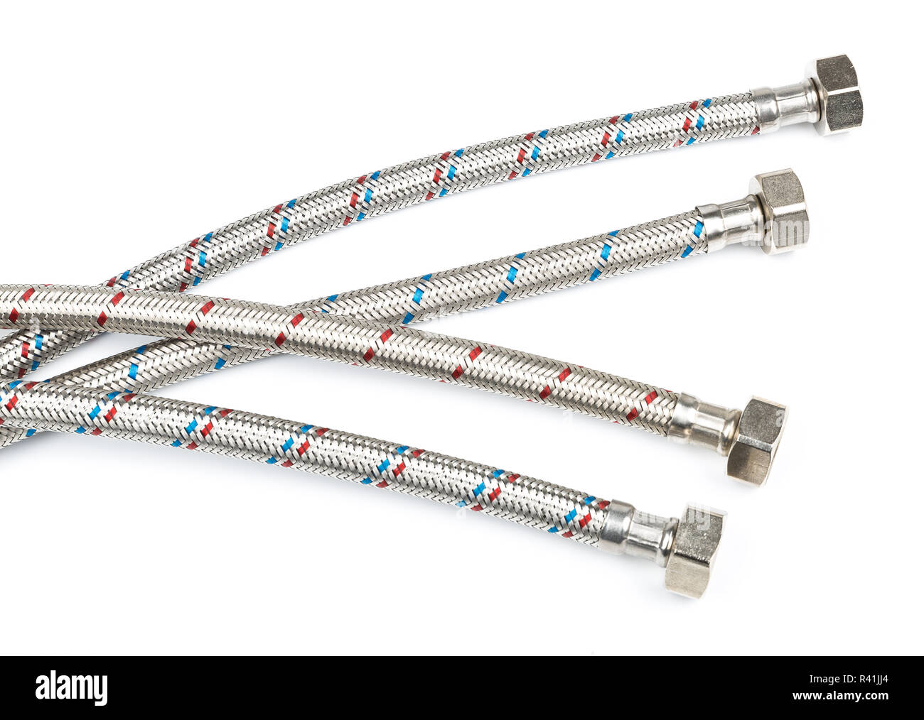 Water pipe flexible connection Stock Photo - Alamy