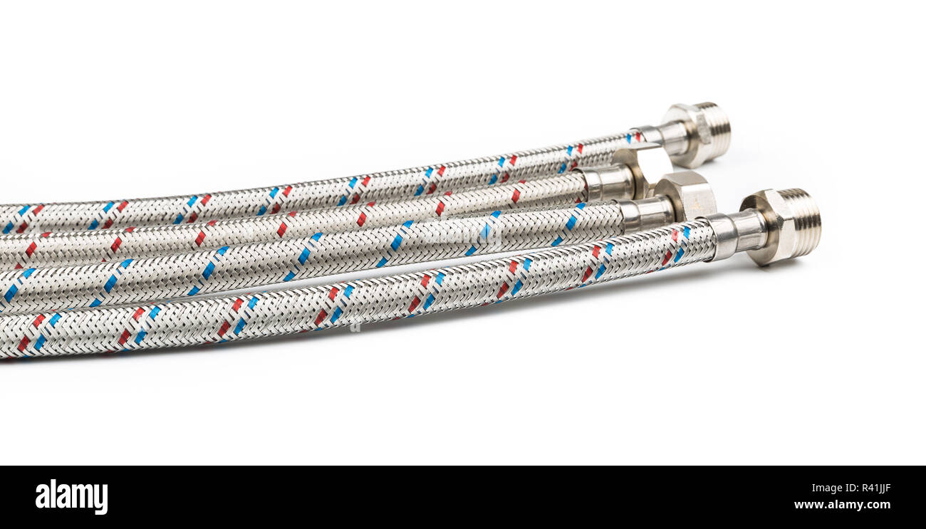 Water pipe flexible connection Stock Photo - Alamy