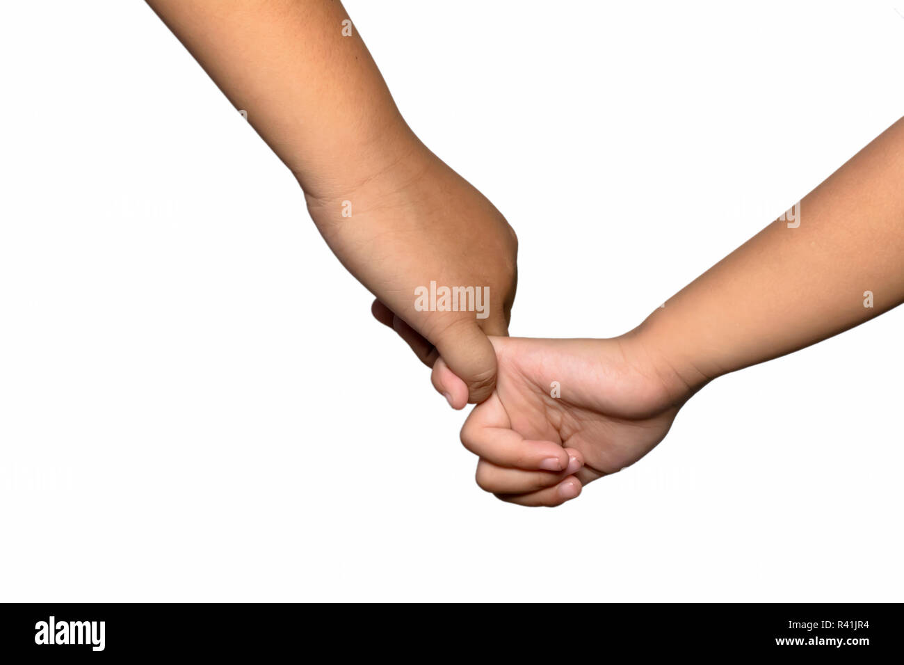 Hand in hand Stock Photo - Alamy