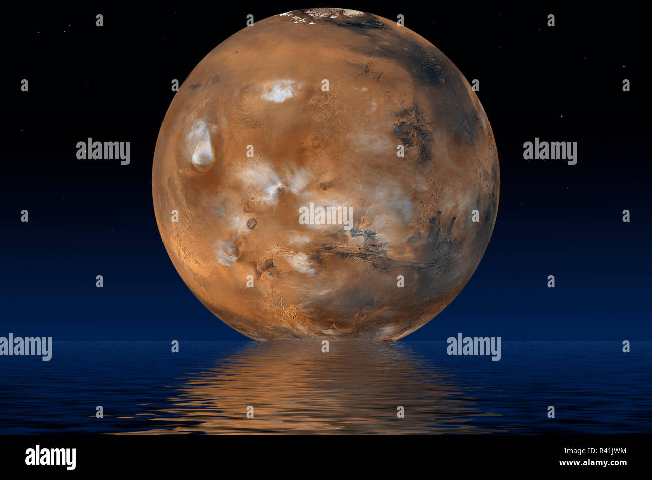 Planet mars water hi-res stock photography and images - Alamy