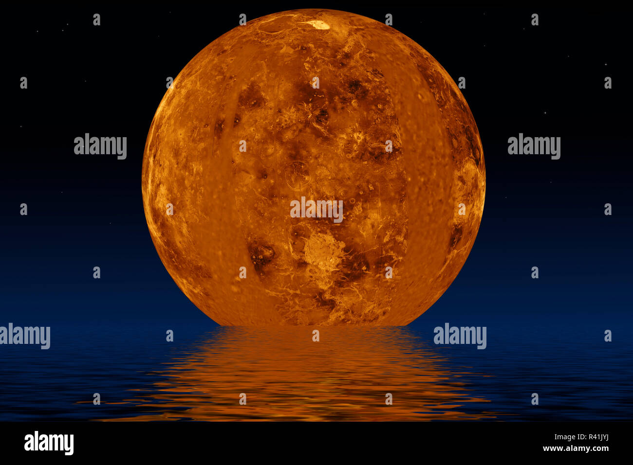 Venus planet water hi-res stock photography and images - Alamy