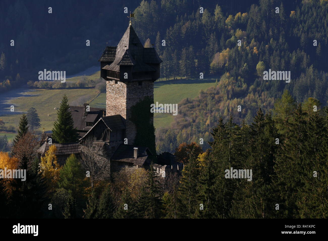 Castle niederfalkenstein hi-res stock photography and images - Alamy