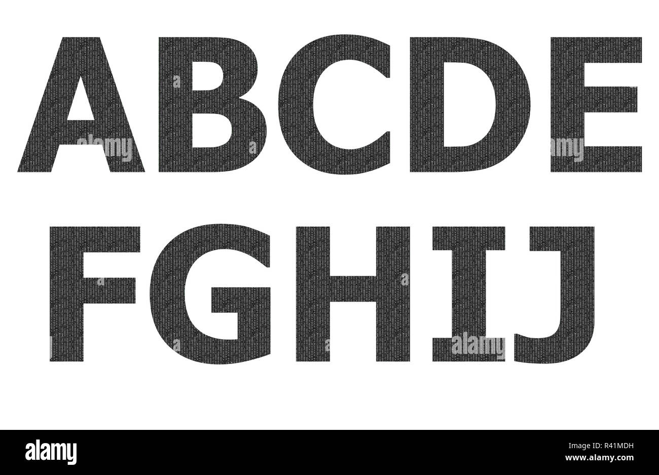 Black matrix Cut Out Stock Images & Pictures - Alamy