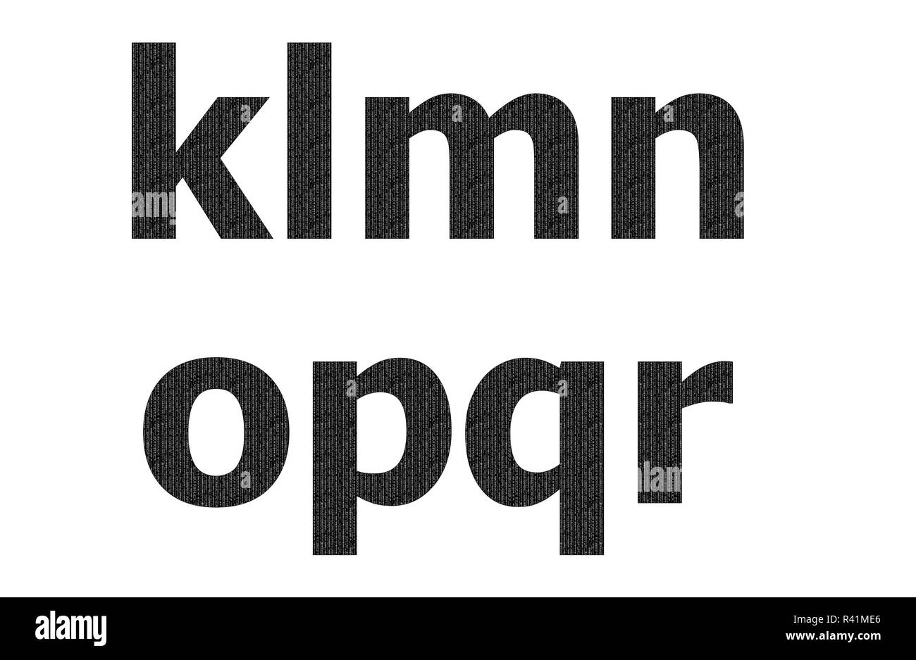 Black matrix Black and White Stock Photos & Images - Alamy