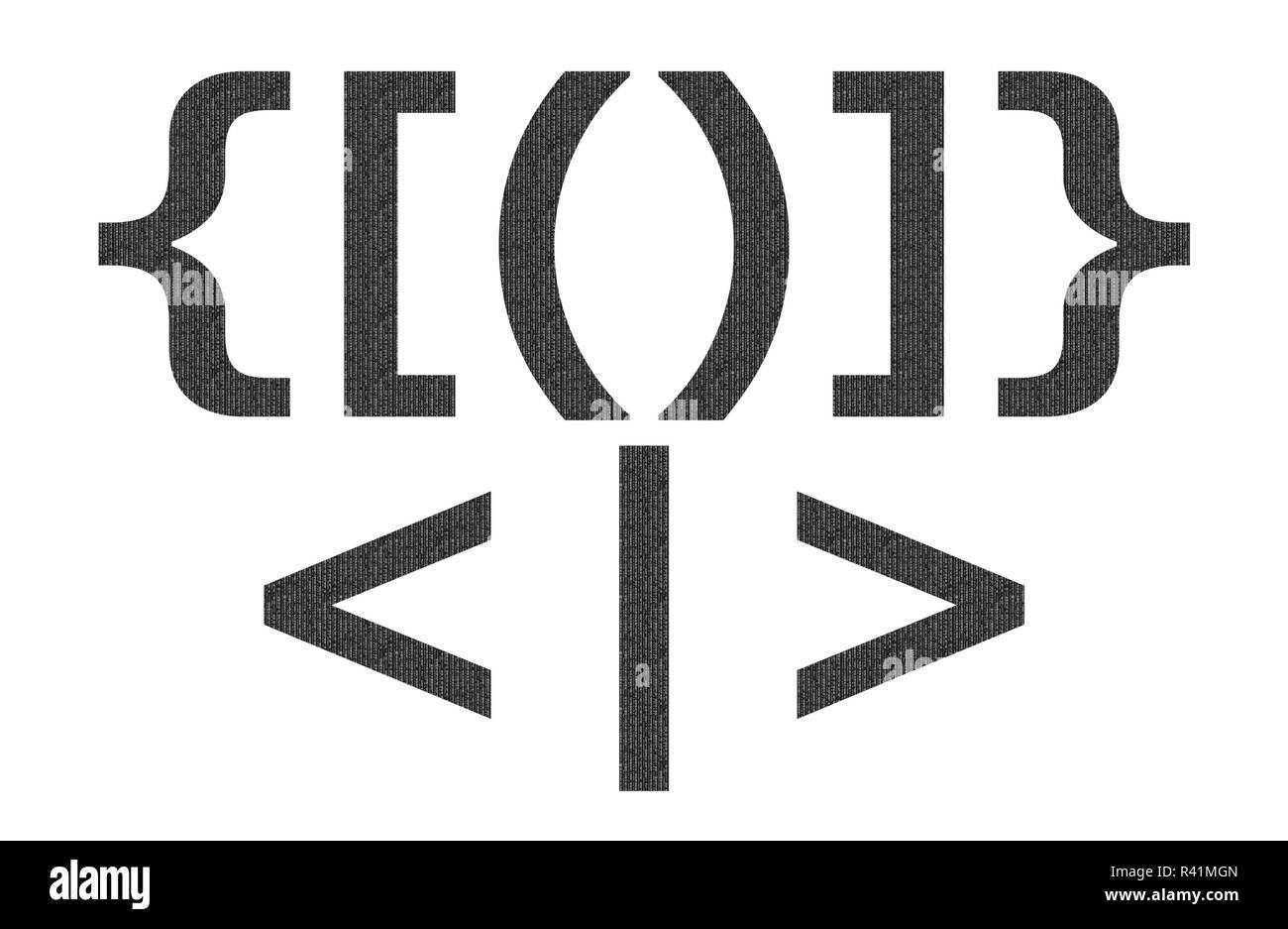 Black matrix Cut Out Stock Images & Pictures - Alamy