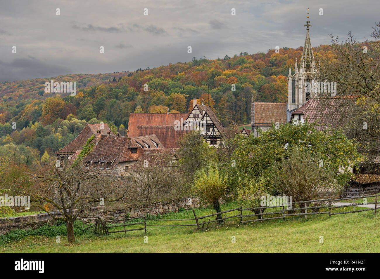 the medieval monastery Stock Photo - Alamy