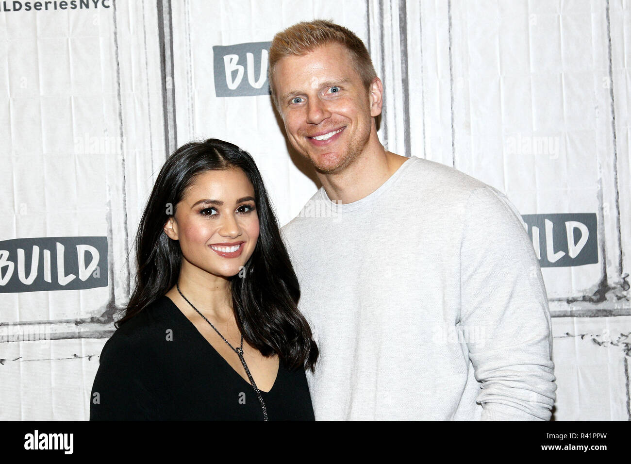 NEW YORK, NY - OCTOBER 04: Build presents Catherine and Sean Lowe ...