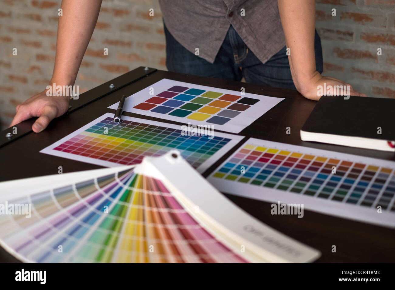Creative designs of graphic designers concept Stock Photo - Alamy