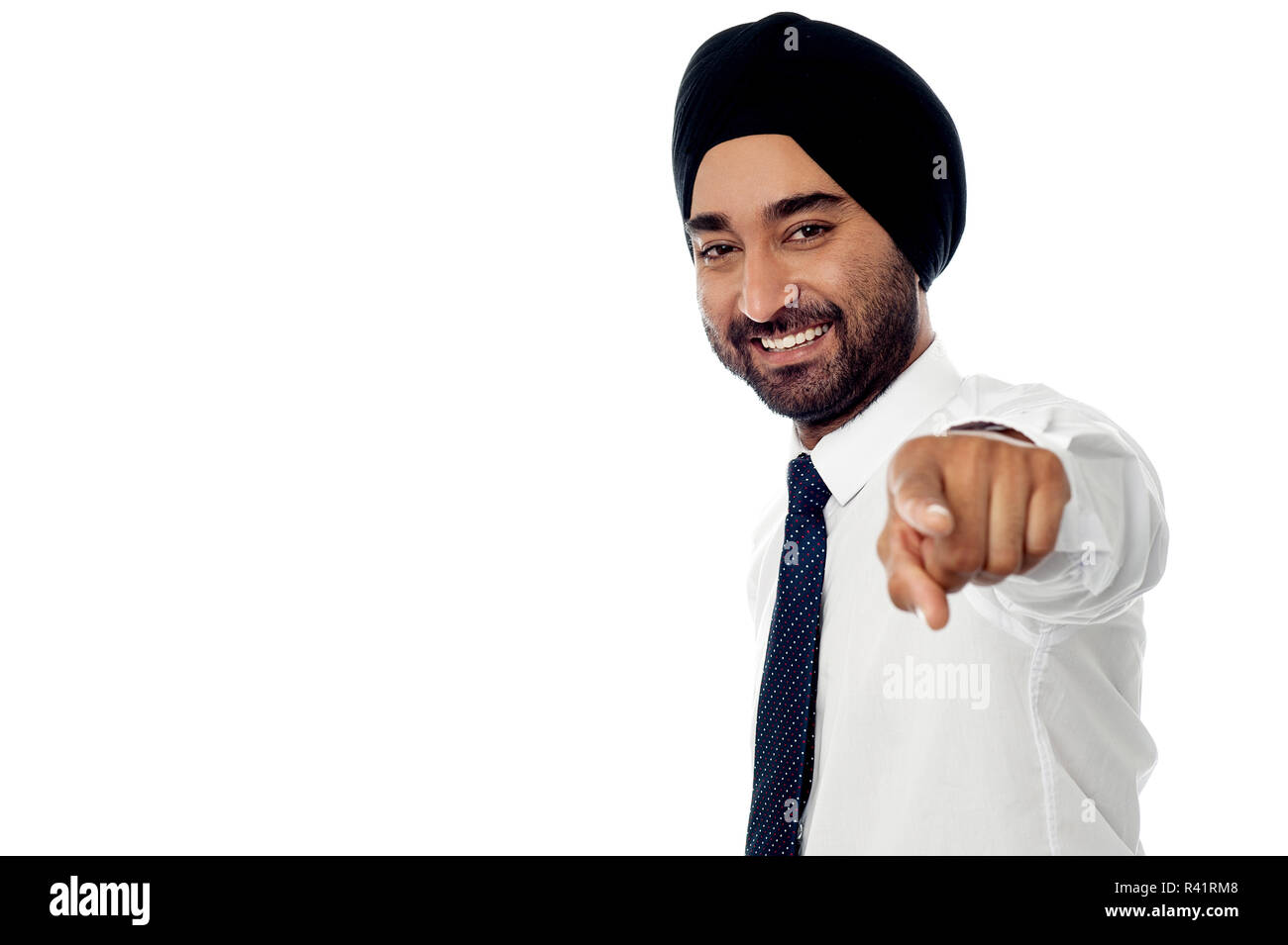 Indian pointing finger laughing hi-res stock photography and images - Alamy