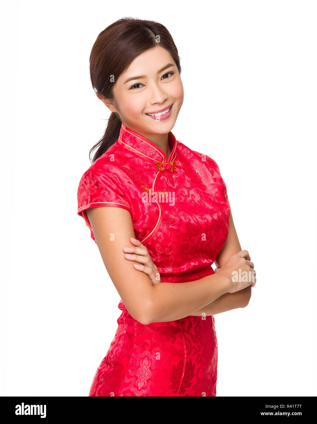 Young chinese woman portrait Stock Photo - Alamy