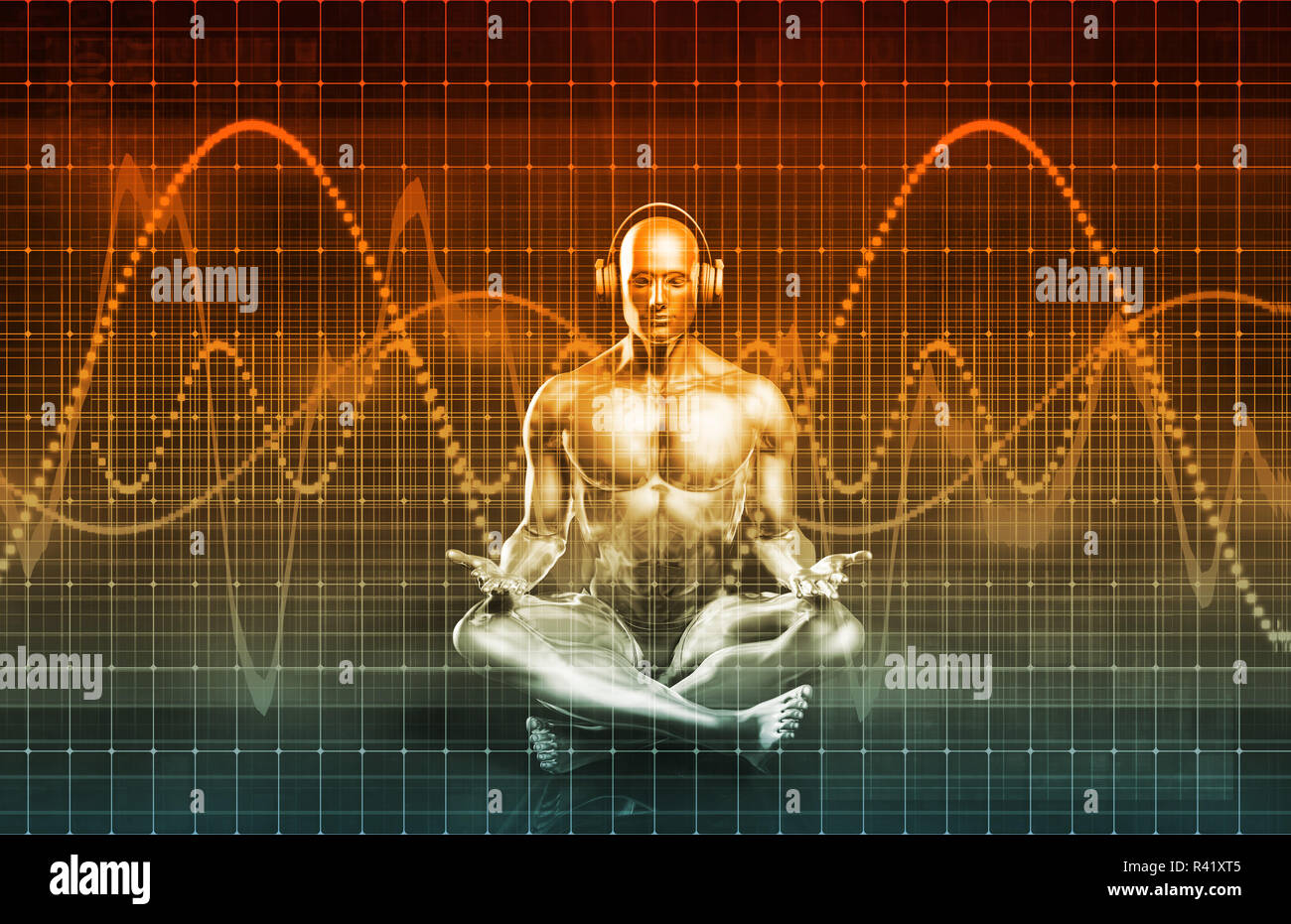 Electronic music pulse sound hi-res stock photography and images - Alamy