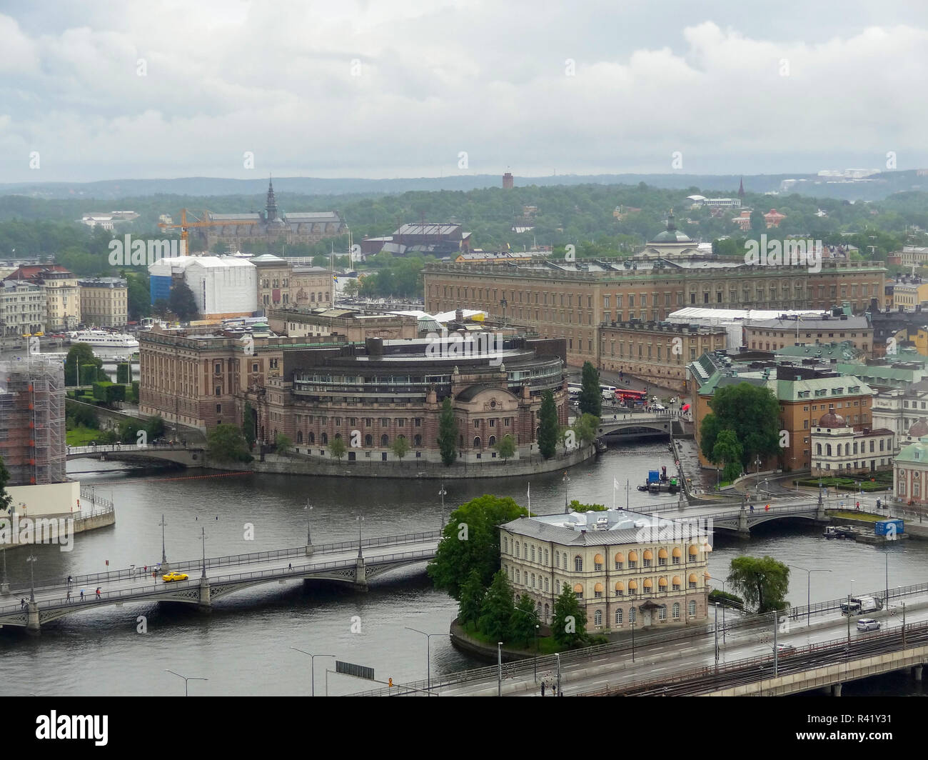 stockholm aerial view Stock Photo - Alamy