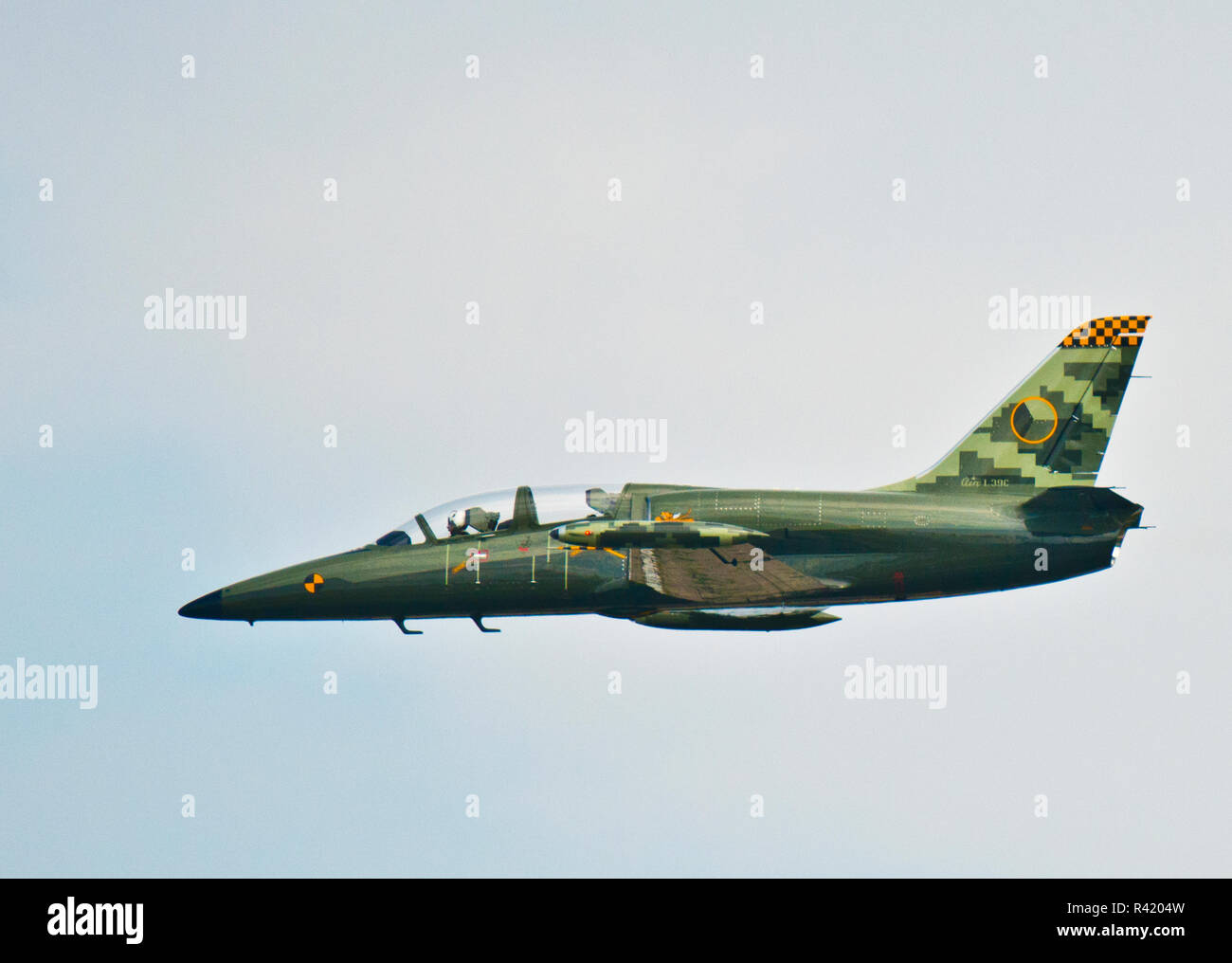 USA, Wisconsin, Oshkosh, AirVenture 2016, Aero L-39 Albatross Jet Stock ...