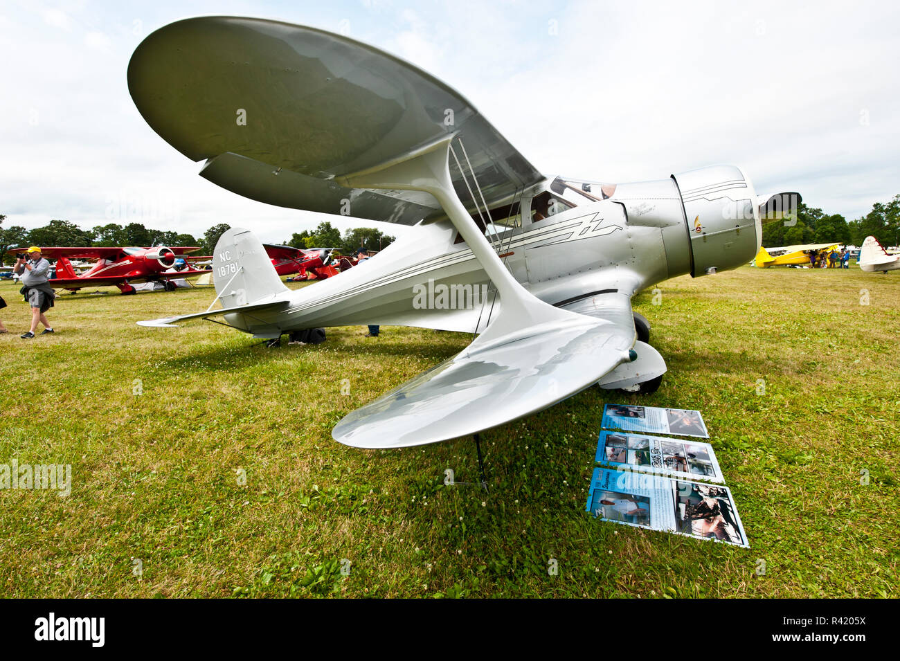 Beechcraft staggerwing hi-res stock photography and images - Alamy