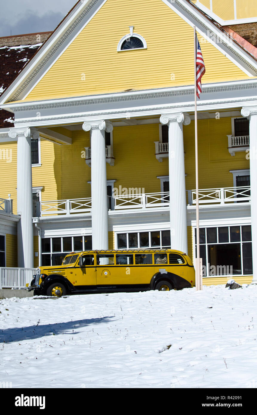 Yellowstone Park Tour Bus High Resolution Stock Photography and Images ...