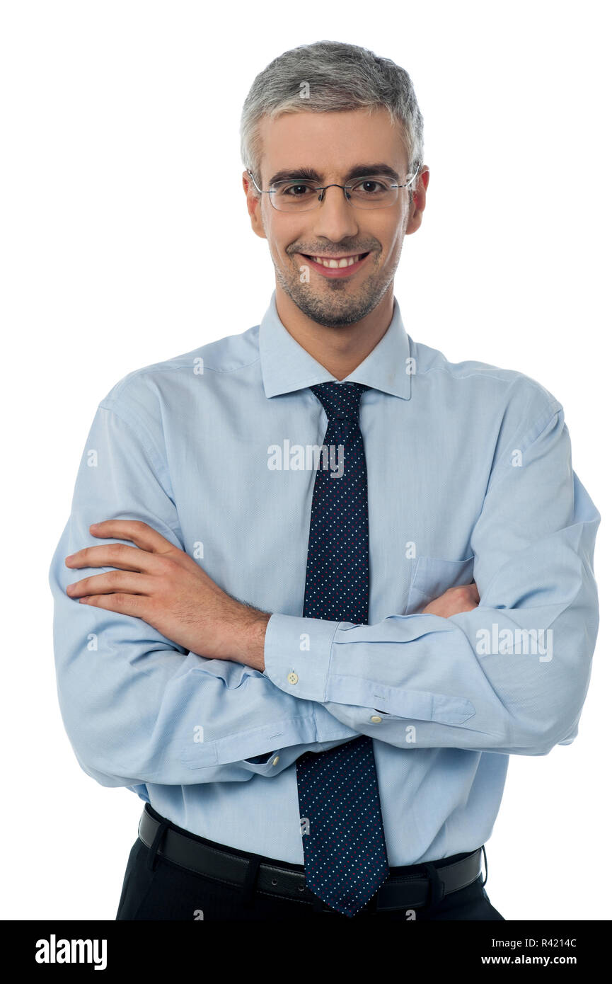 Ambitious self confident masculine guy hi-res stock photography and ...