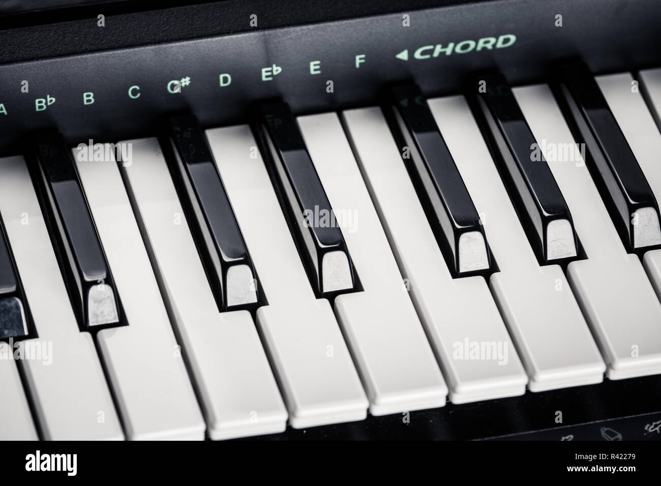 Modern Digital piano Stock Photo - Alamy