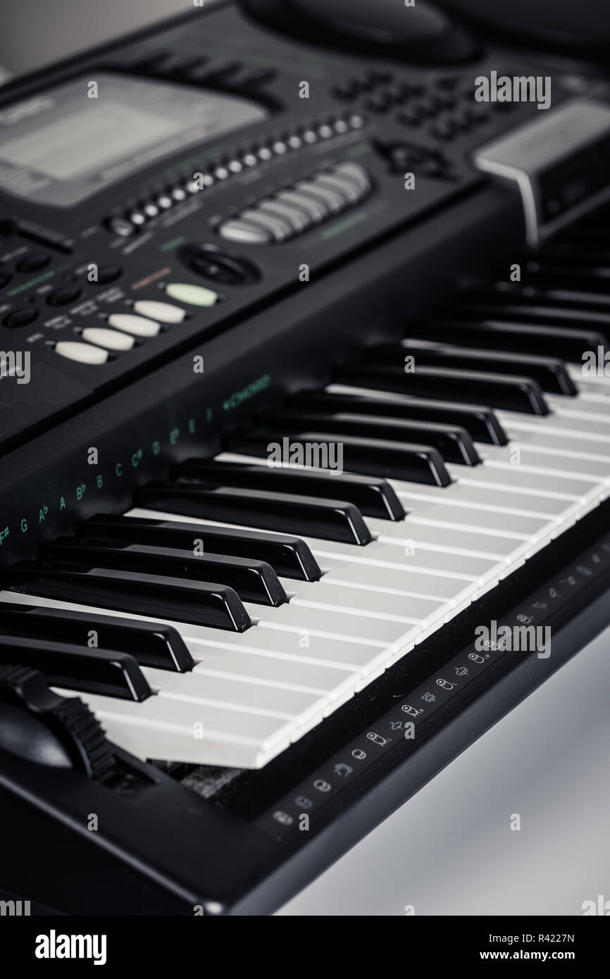 Modern Digital piano Stock Photo - Alamy