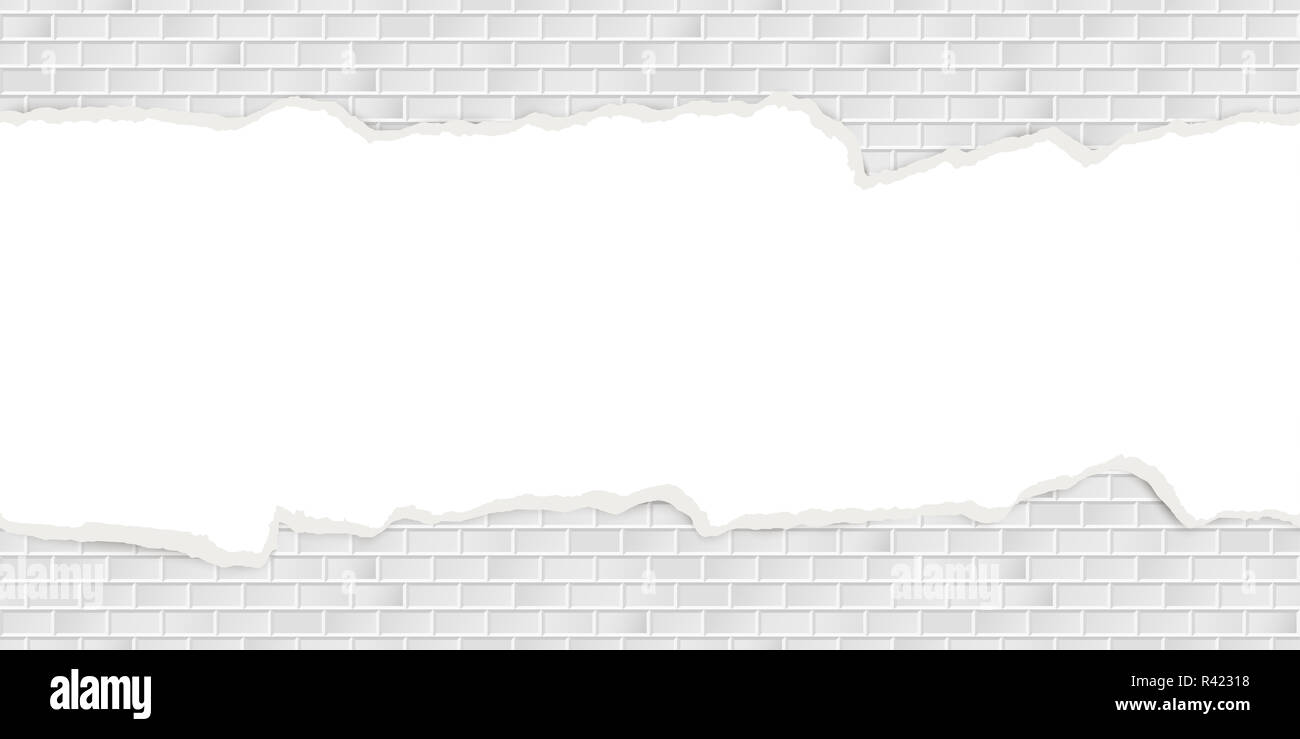 wall background with broken plaster seamless Stock Photo - Alamy