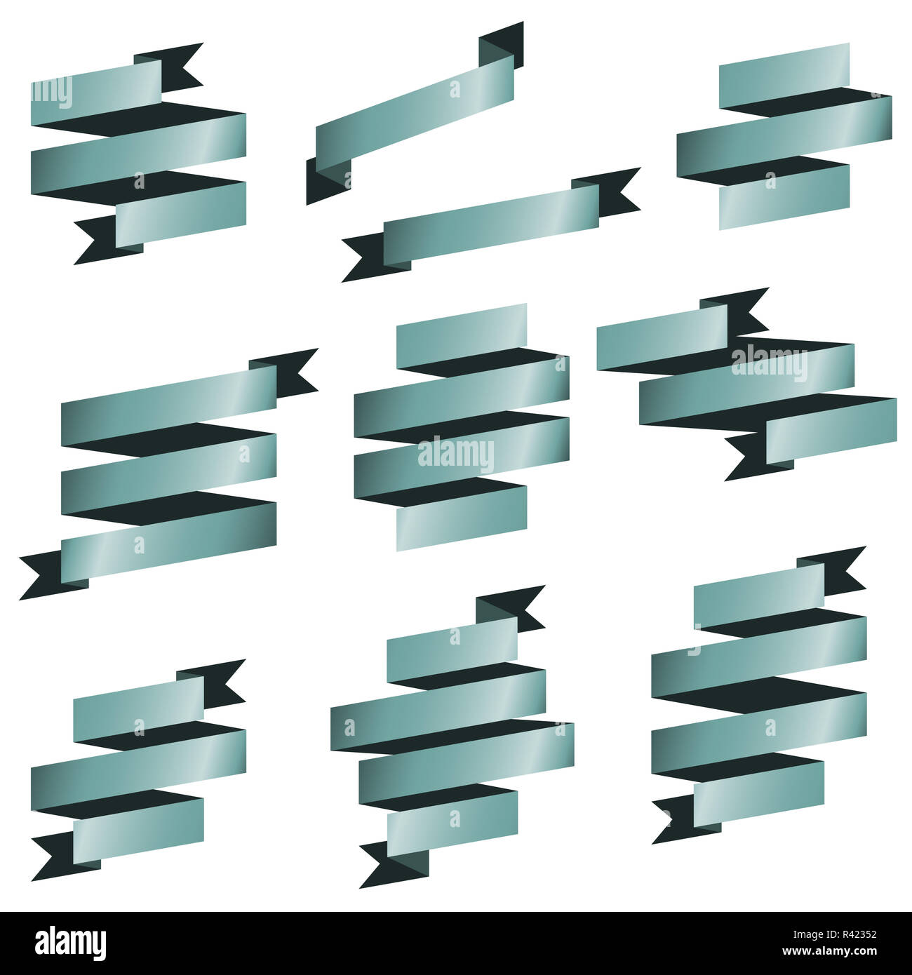 modern banner collection Stock Photo - Alamy