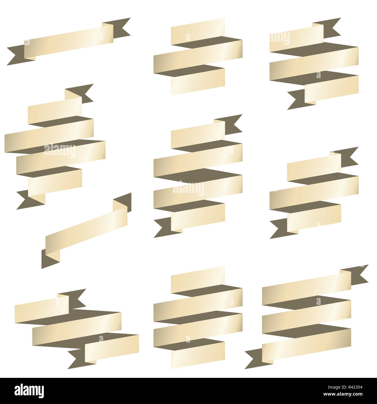 modern banner collection Stock Photo - Alamy