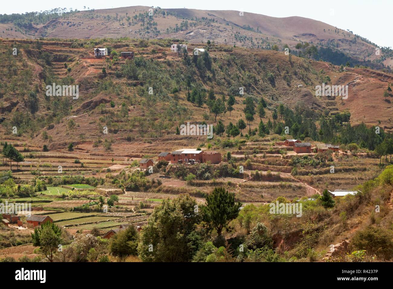landscape in madagascar Stock Photo - Alamy