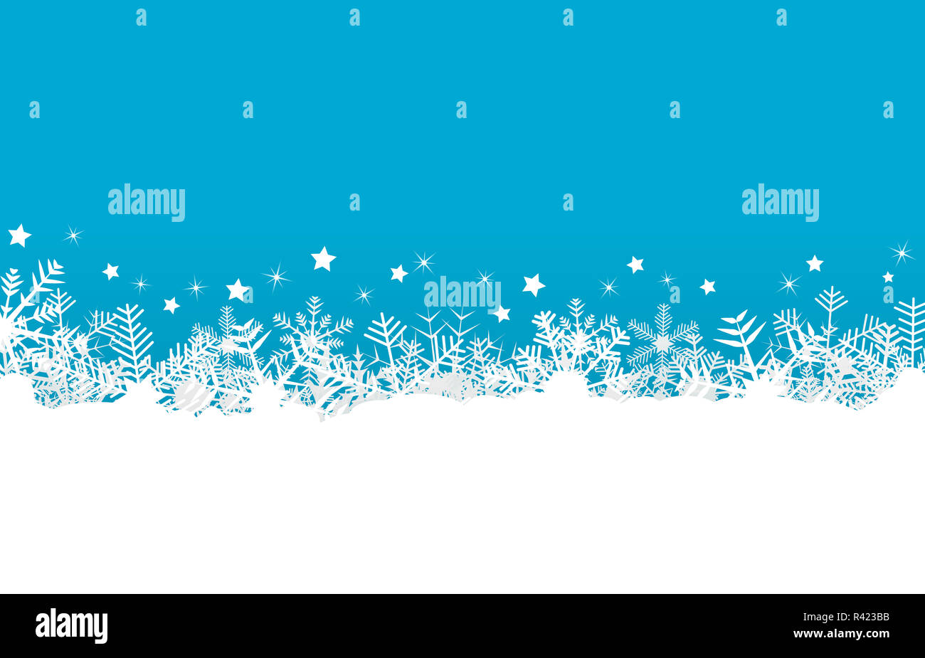 snow flakes background Stock Photo - Alamy