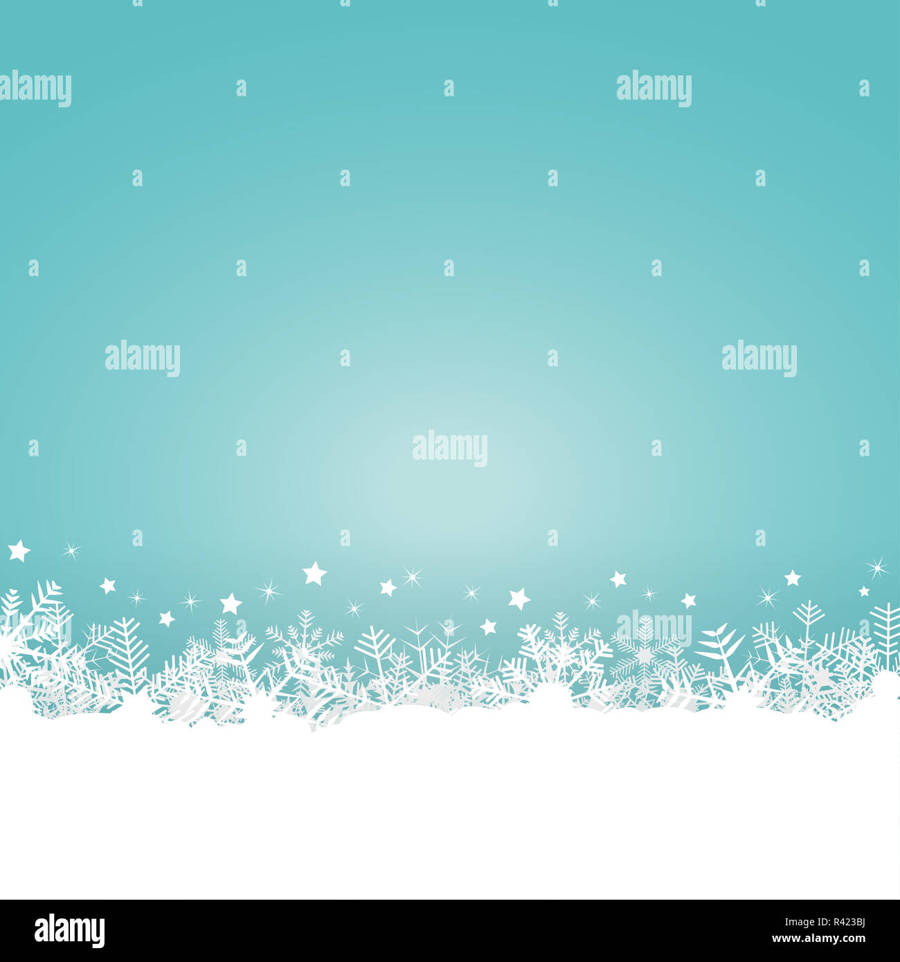 snow flakes background Stock Photo - Alamy