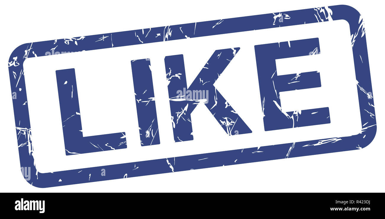 blue stamp - like Stock Photo - Alamy