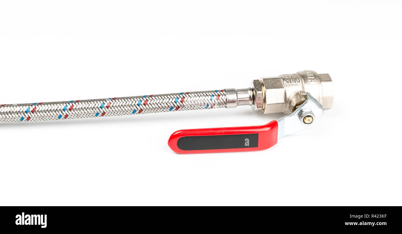 Water pipe flexible connection Stock Photo - Alamy