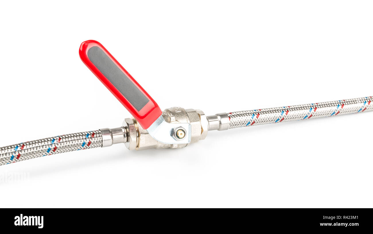 Water pipe flexible connection Stock Photo - Alamy