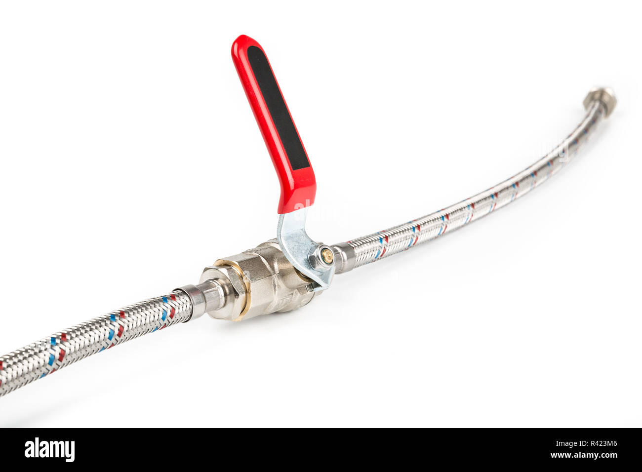 Water pipe flexible connection Stock Photo - Alamy