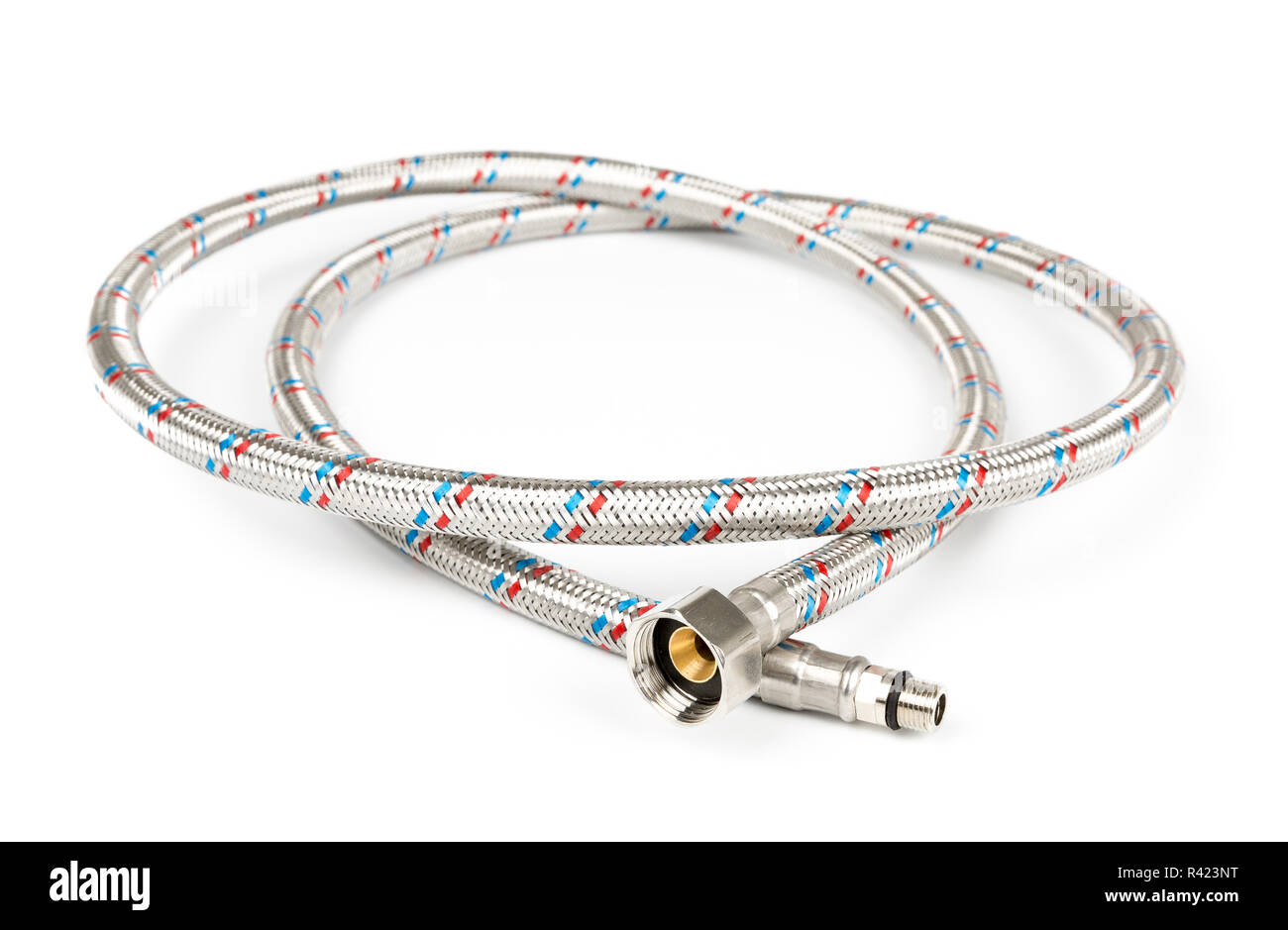 Water pipe flexible connection Stock Photo - Alamy