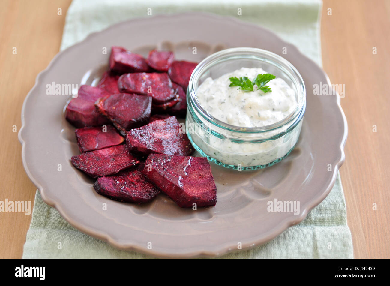 Roasted Beet Root Stock Photo - Alamy
