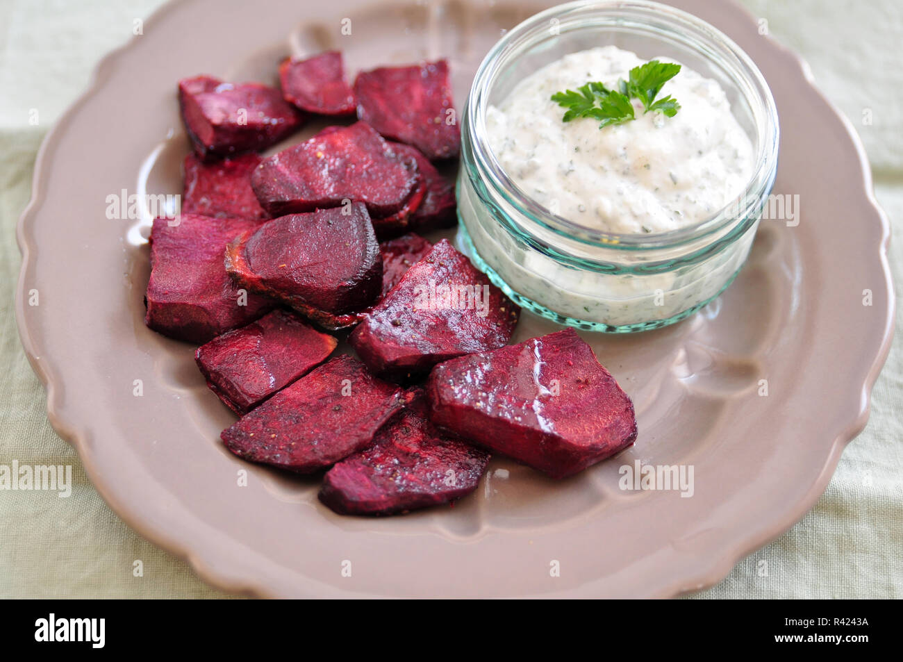 Roasted Beet Root Stock Photo - Alamy
